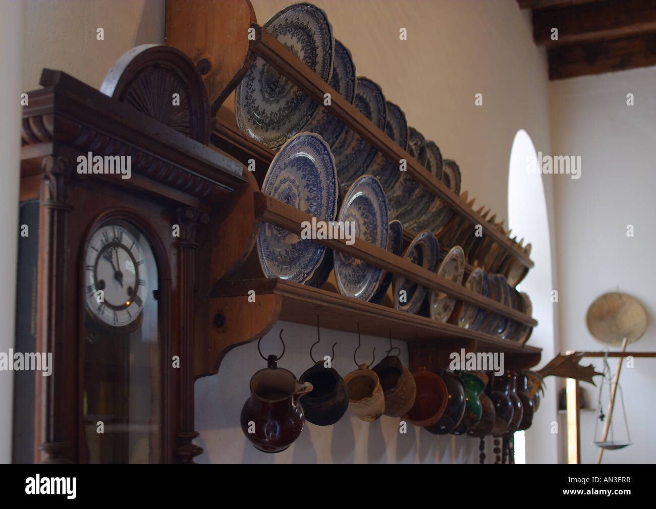 Old Country Clock High Resolution Stock Photography and Images - Alamy