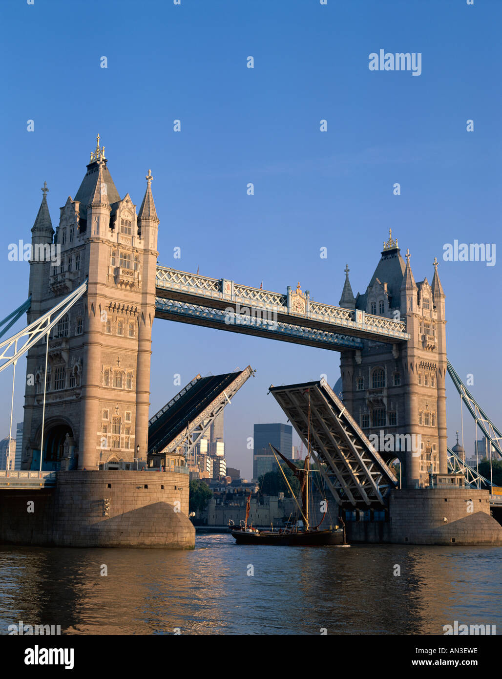 Tower Bridge & Thames River, London, England Stock Photo - Alamy