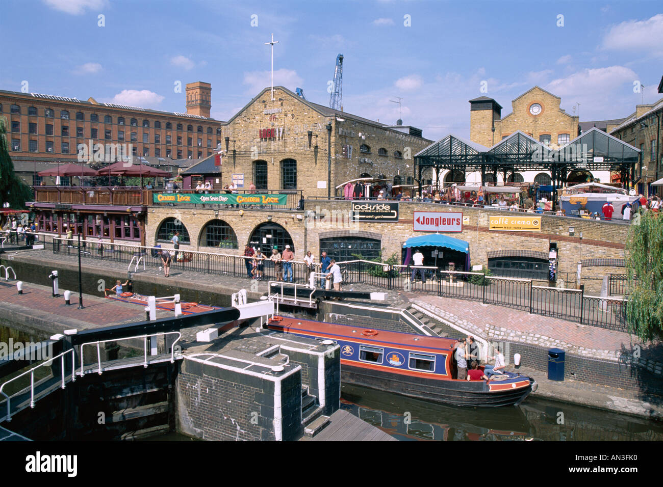 Camden Town / Camden Lock, London, England Stock Photo - Alamy
