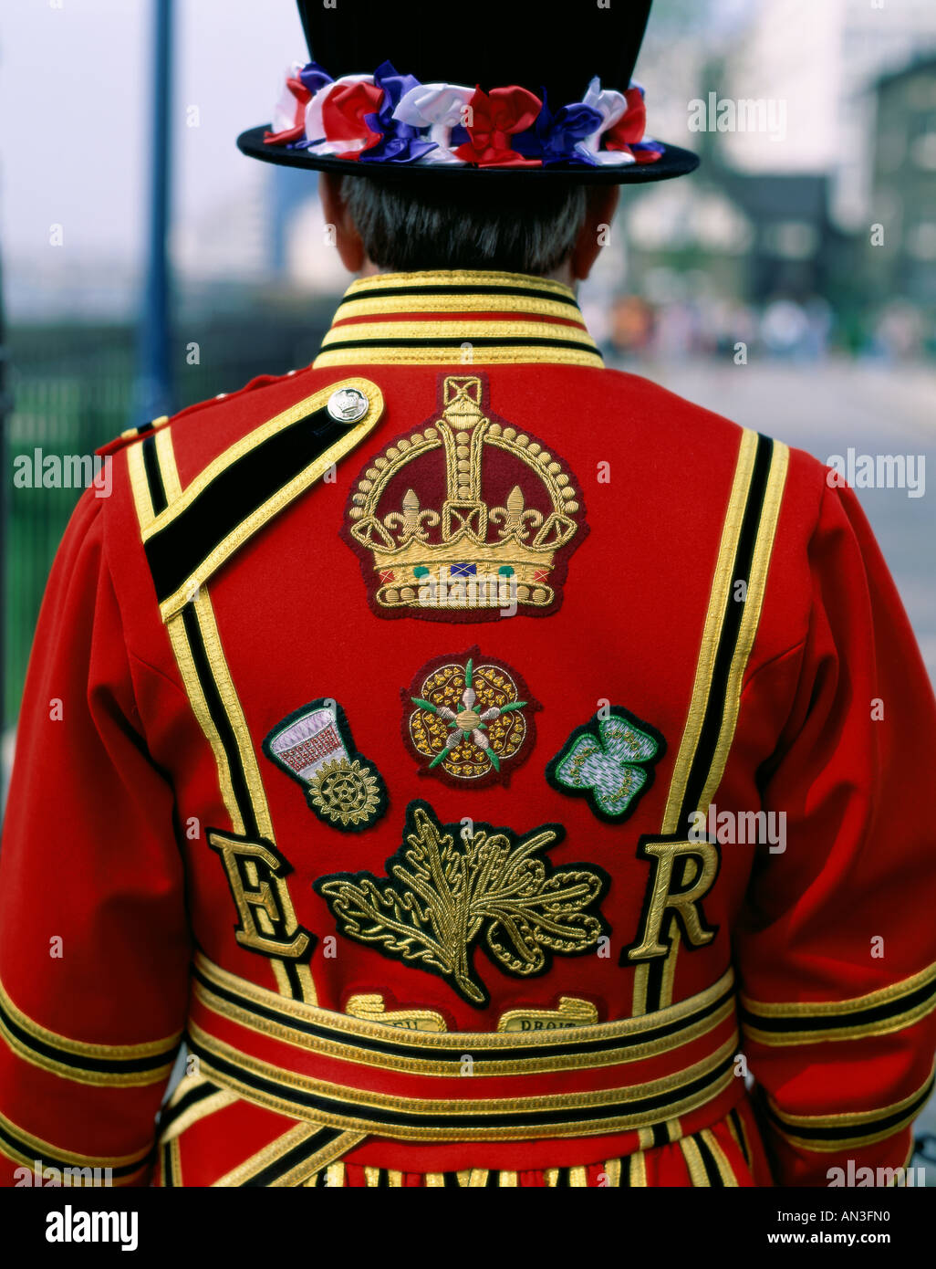 Beefeater / Costume Detail, London, England Stock Photo - Alamy