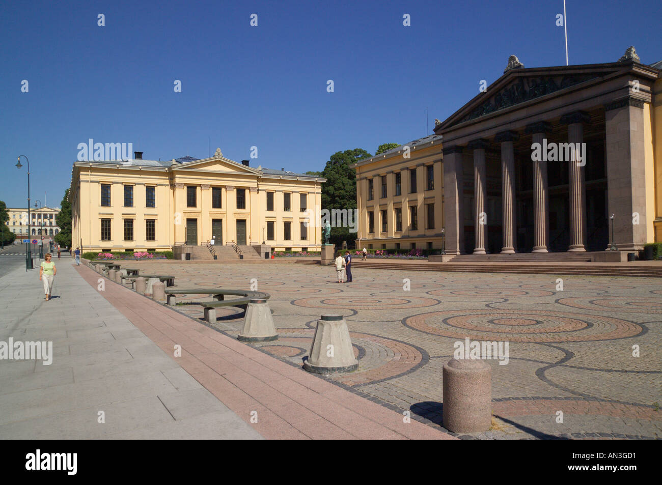The University Oslo Norway Stock Photo - Alamy