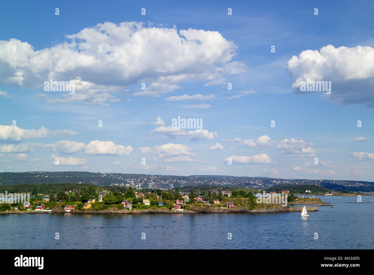 Islands of oslo fjord hi-res stock photography and images - Alamy