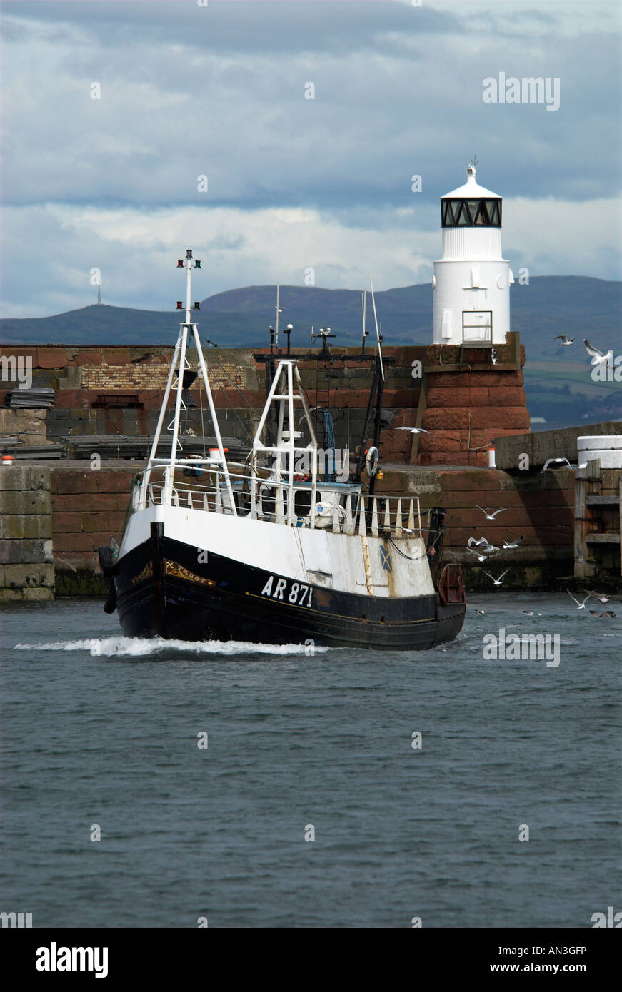 Port Of Troon High Resolution Stock Photography and Images - Alamy