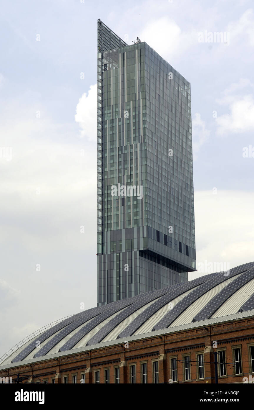 Beetham Tower Manchester skyscraper building architecture modern glass ...