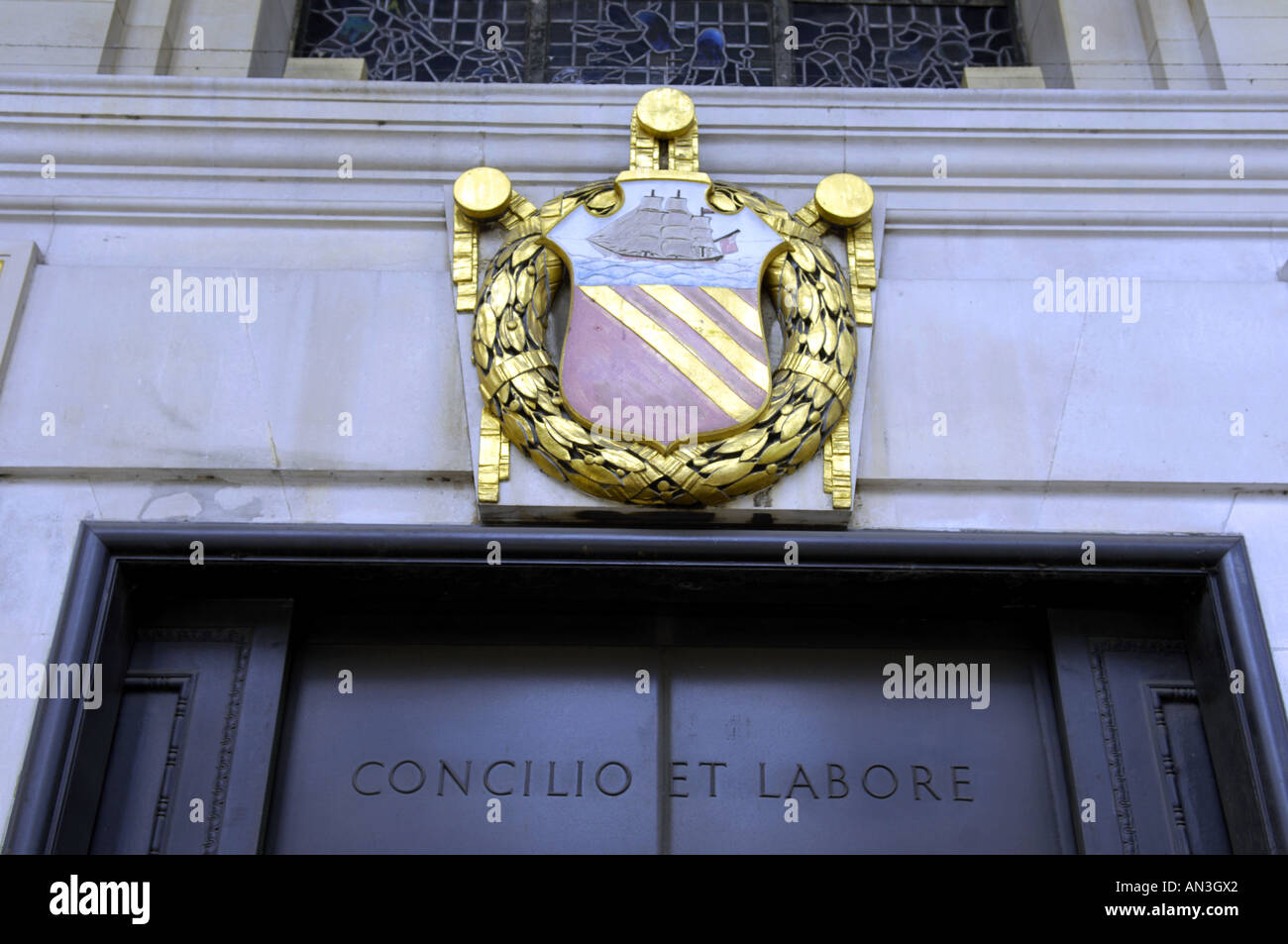 Badge concilio et labore hi-res stock photography and images - Alamy