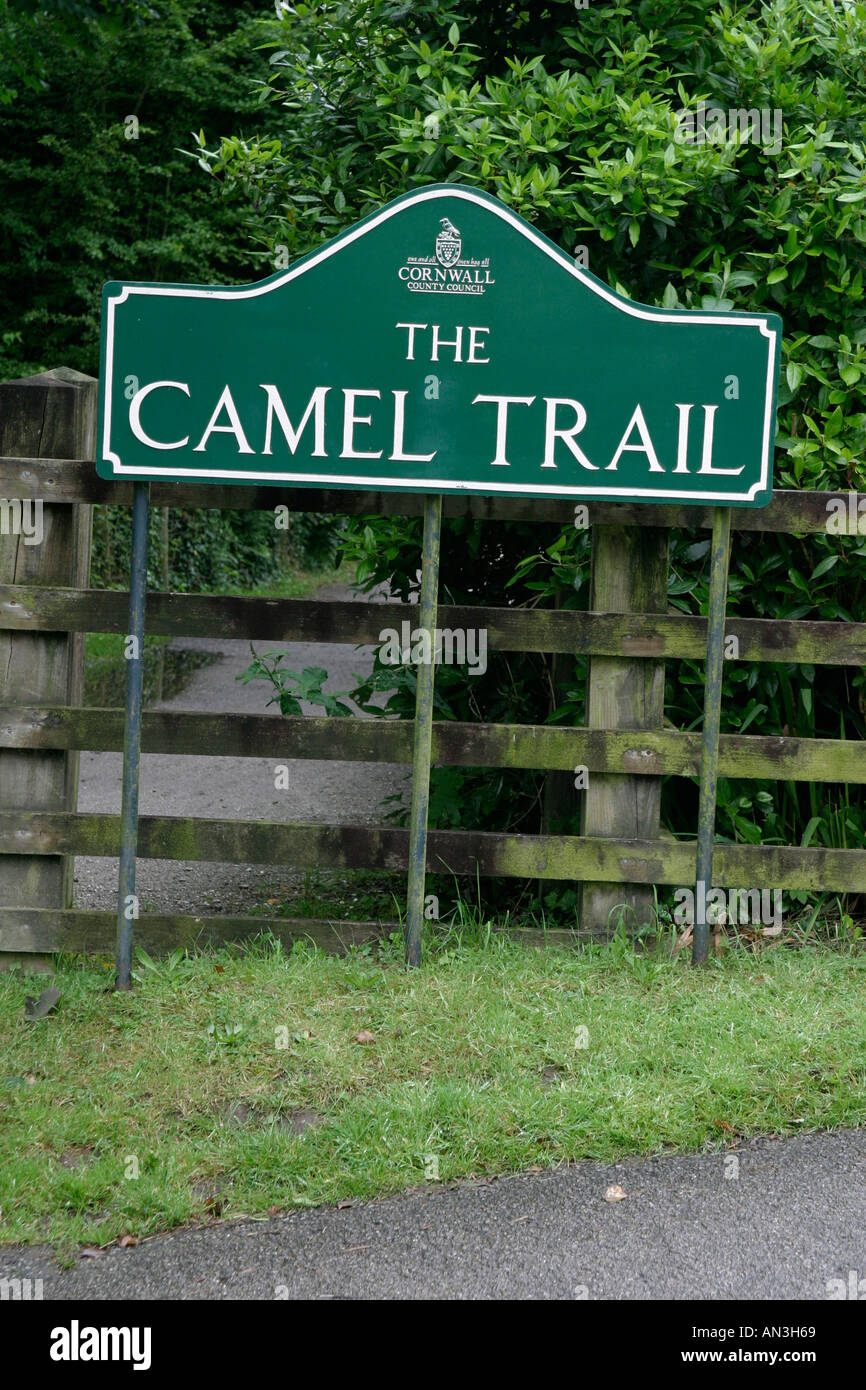 Camel trail cycle route hi-res stock photography and images - Alamy