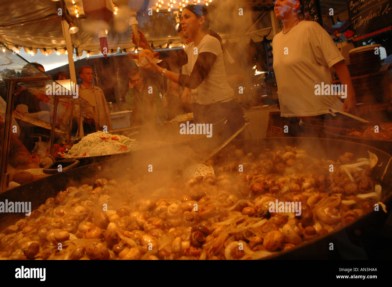 Bratwurst booth hi-res stock photography and images - Alamy