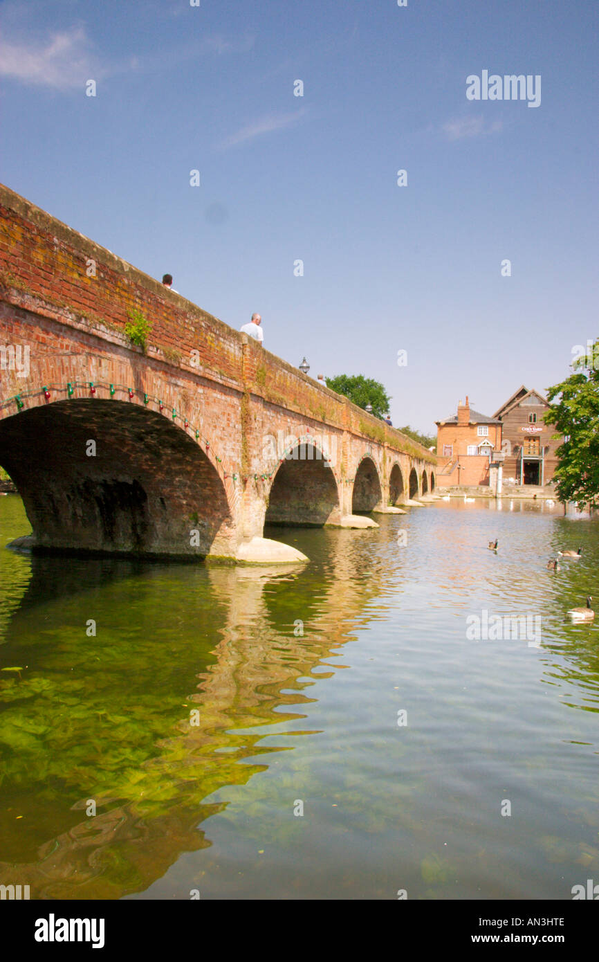 Tramway Bridge Stratford-upon-Avon UK Stock Photo - Alamy