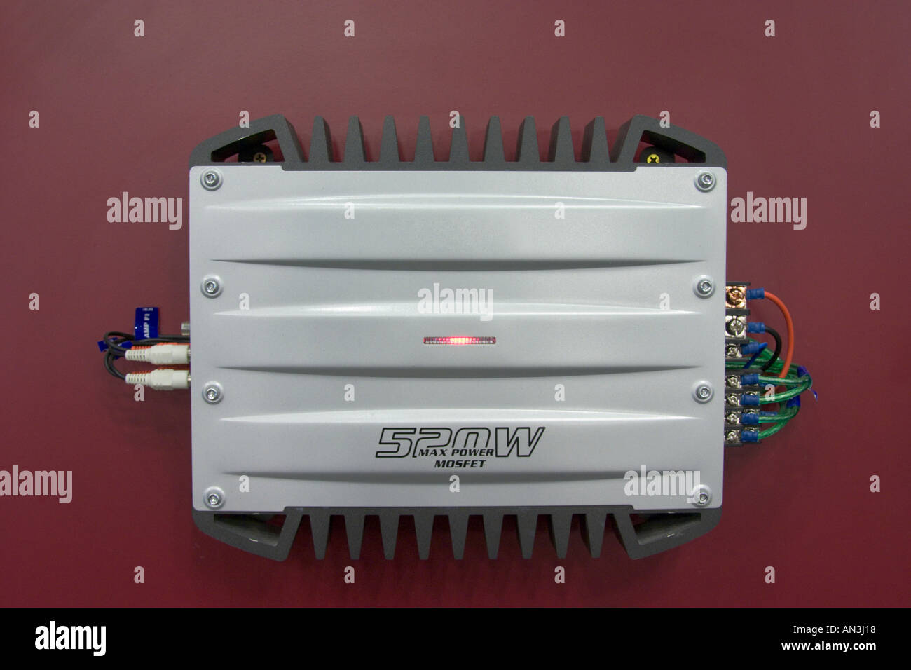 mosfet power amplifier for car entertainment system Stock Photo - Alamy