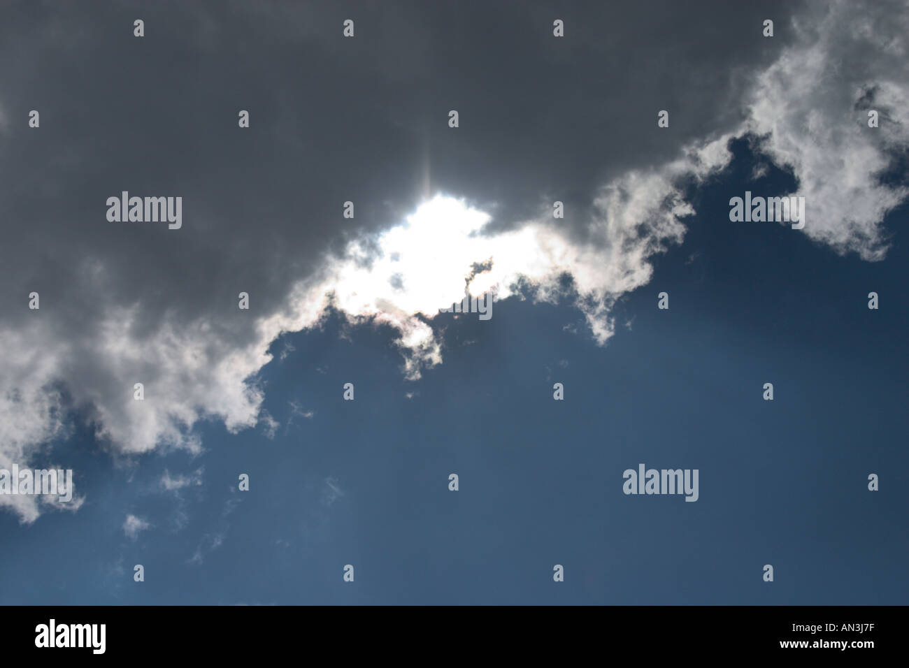 dramatic backlit cloud Stock Photo - Alamy