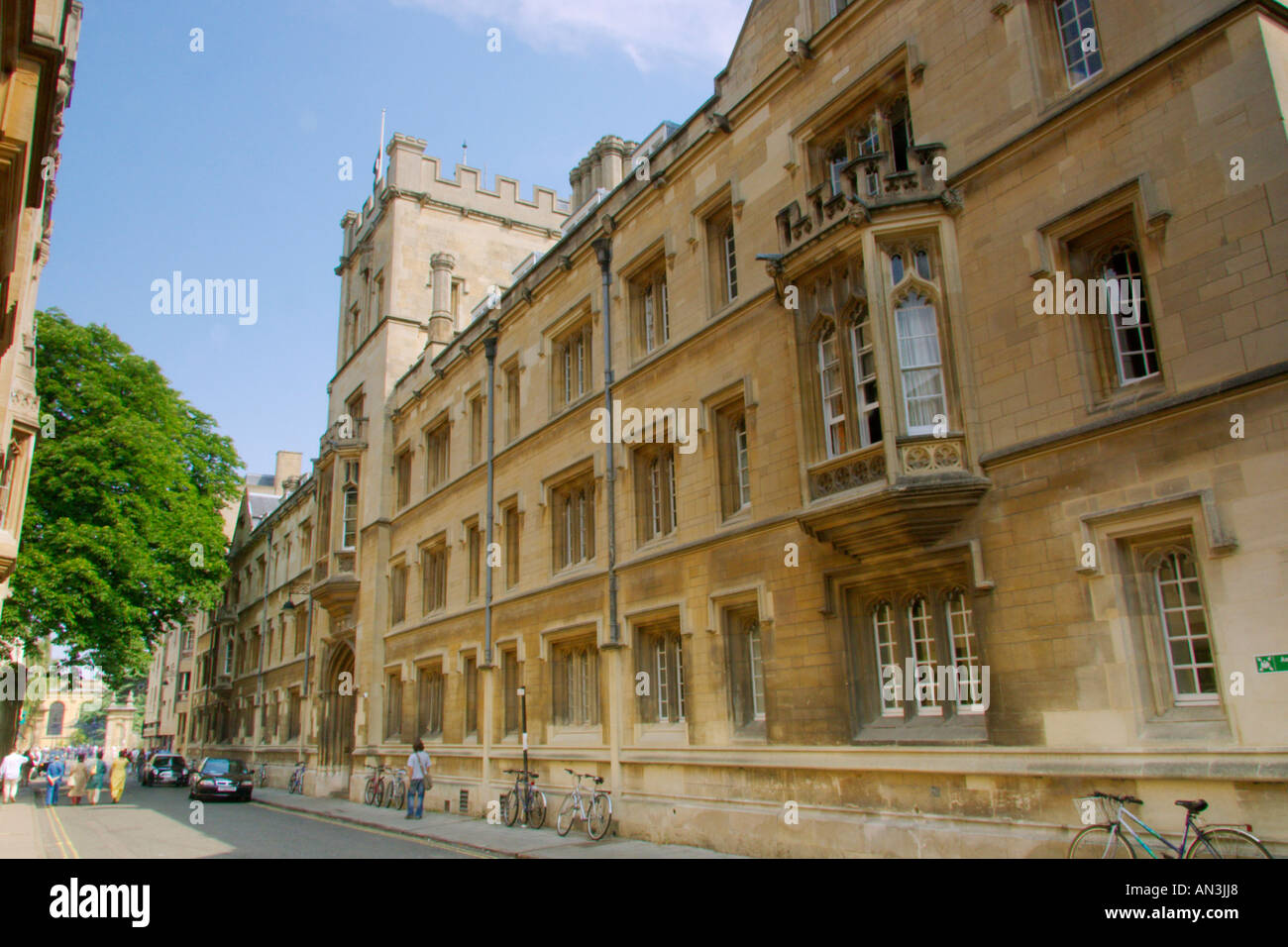 Exeter College Oxford UK Stock Photo - Alamy