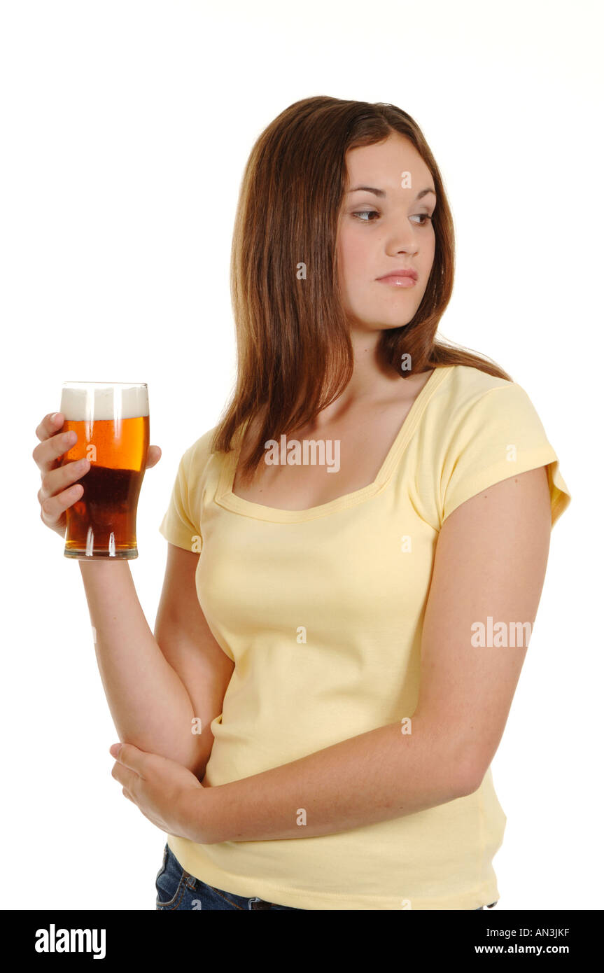 Underage child drinking alcohol hi-res stock photography and images - Alamy