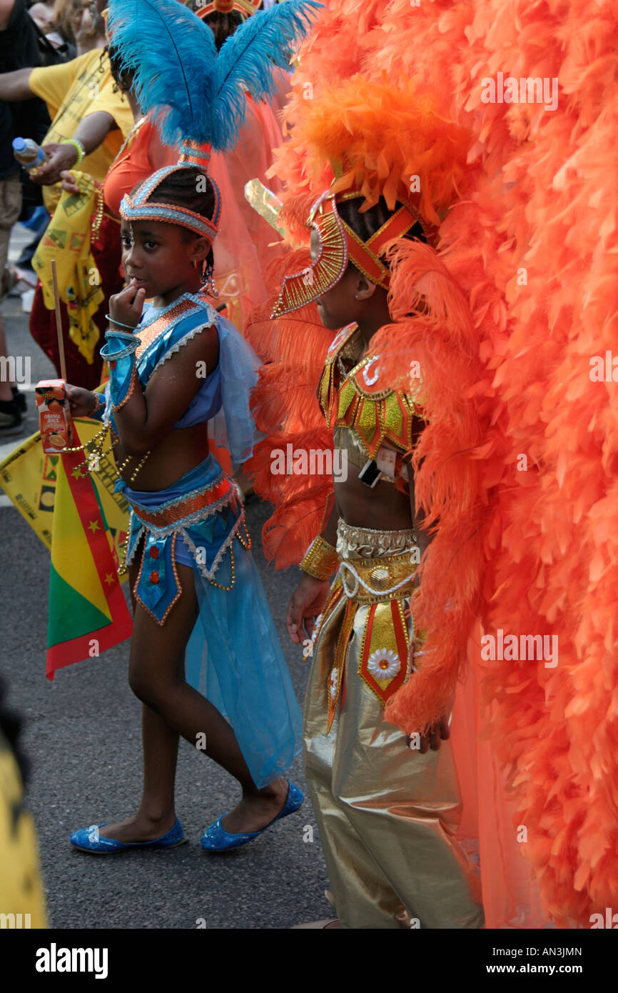 Child Carnival performers Stock Photo - Alamy