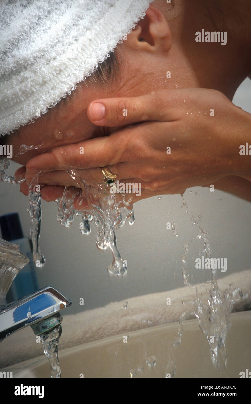 Beauty face water droplets woman hi-res stock photography and images ...