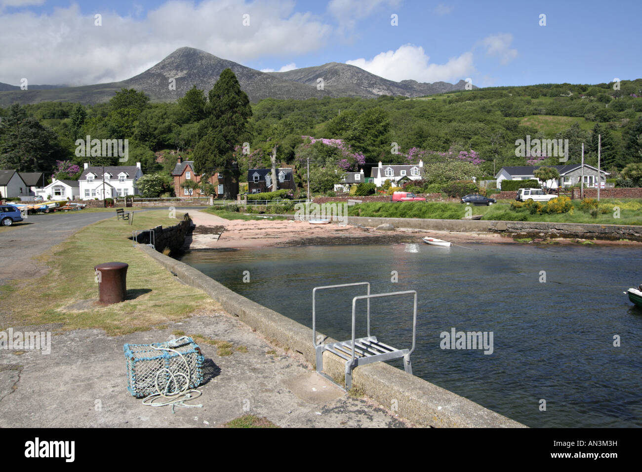 Corrie village corrie arran isle arran hi-res stock photography and ...
