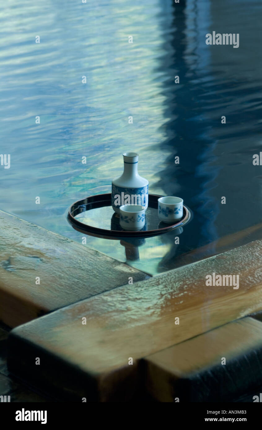 Sake bottle hot spring hi-res stock photography and images - Alamy