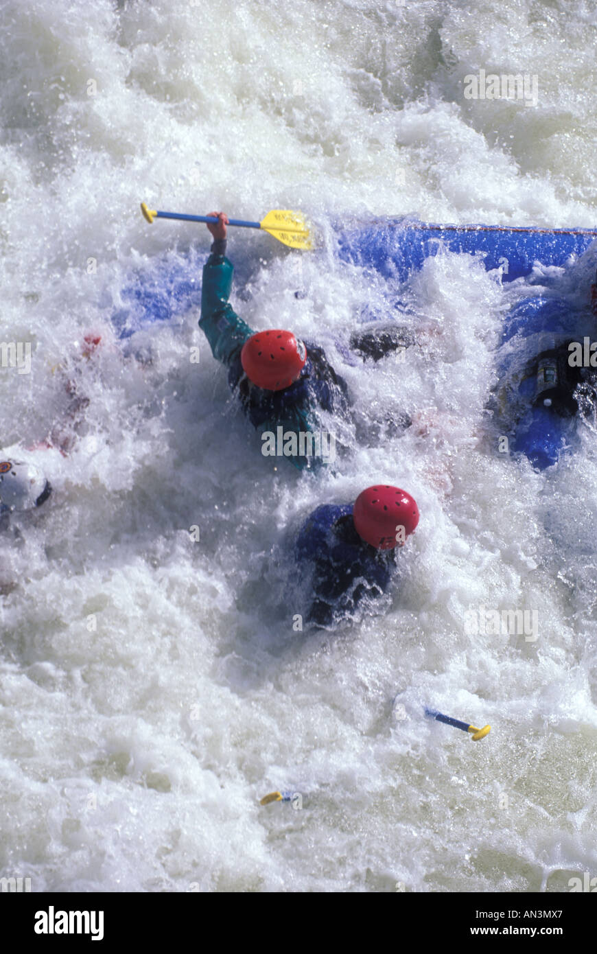 Whitewater rafting, Gore Canyon, Colorado River, Colorado Stock Photo ...