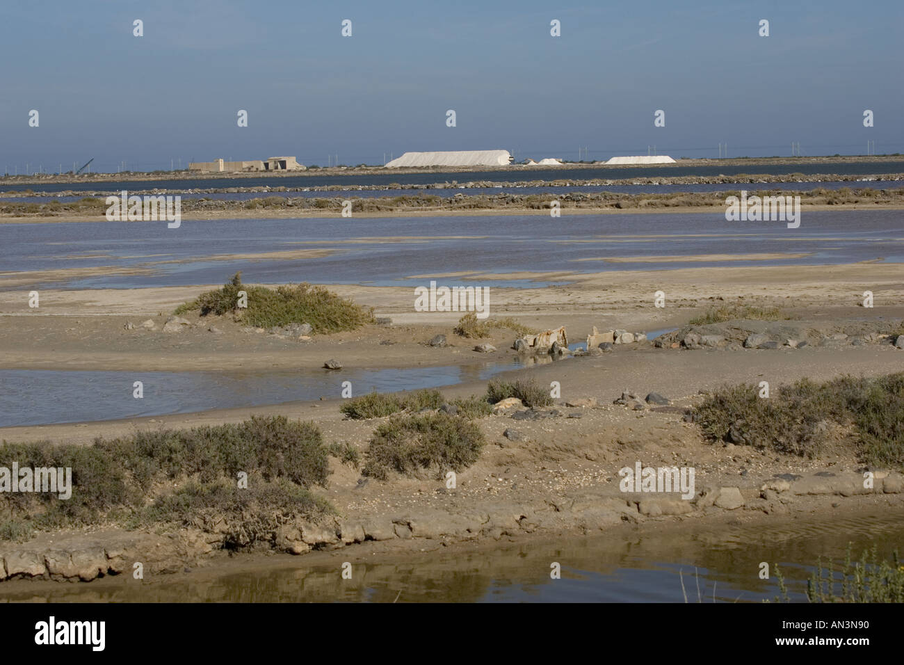 Salt production by evaporation in salt marshes near Port Leucate ...