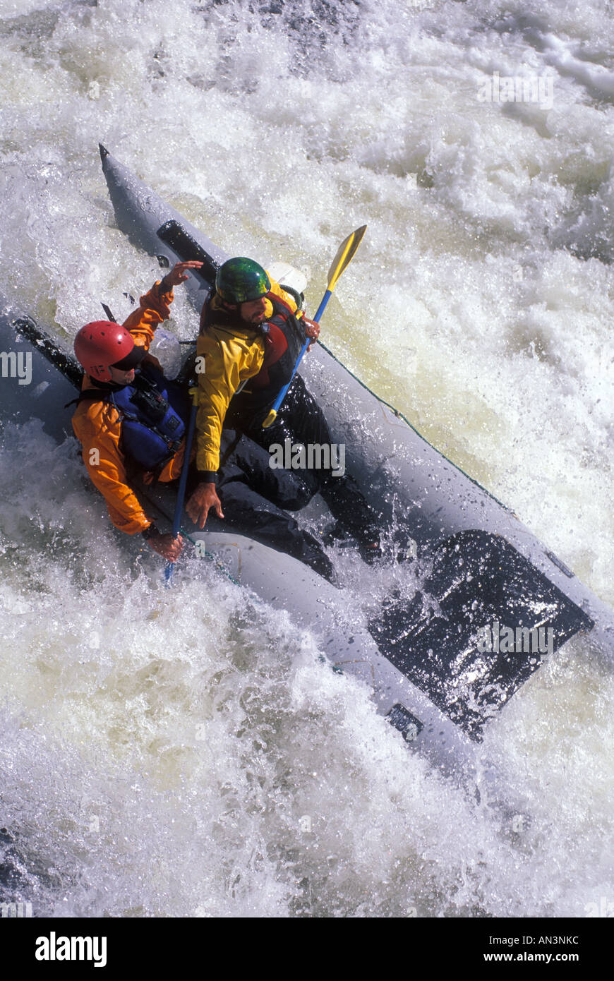 Whitewater rafting, Gore Canyon, Colorado River, Colorado Stock Photo ...