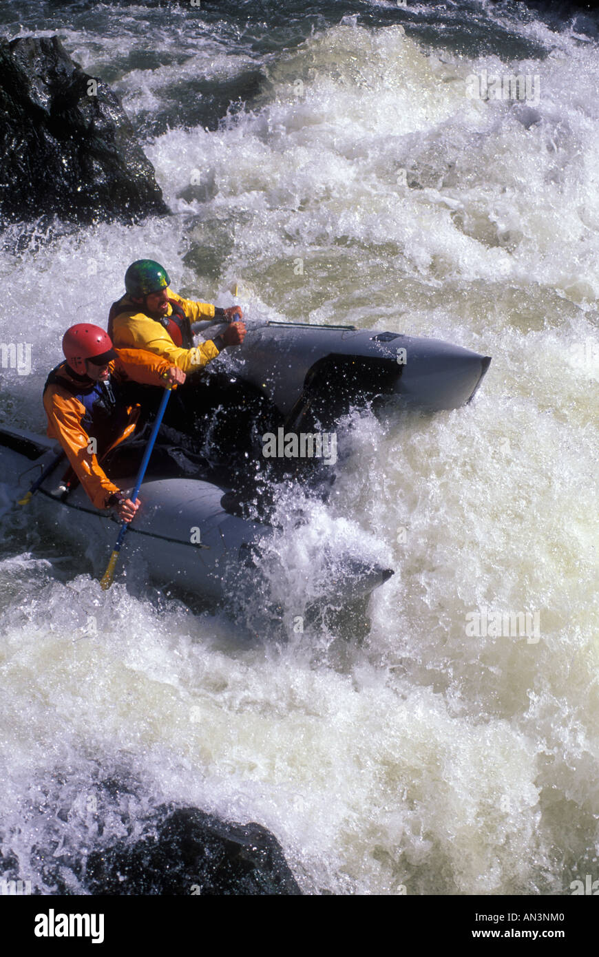 Whitewater rafting, Gore Canyon, Colorado River, Colorado Stock Photo ...