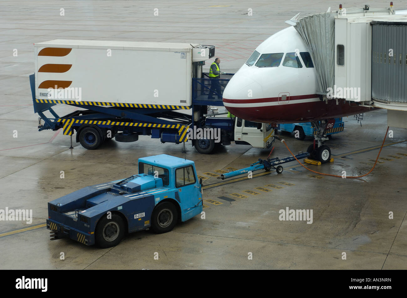 Airport, aeroplane service Stock Photo - Alamy