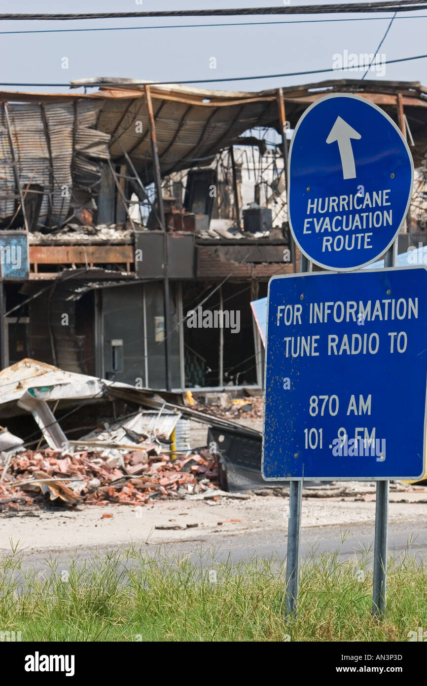Hurricane Katrina Street Sign