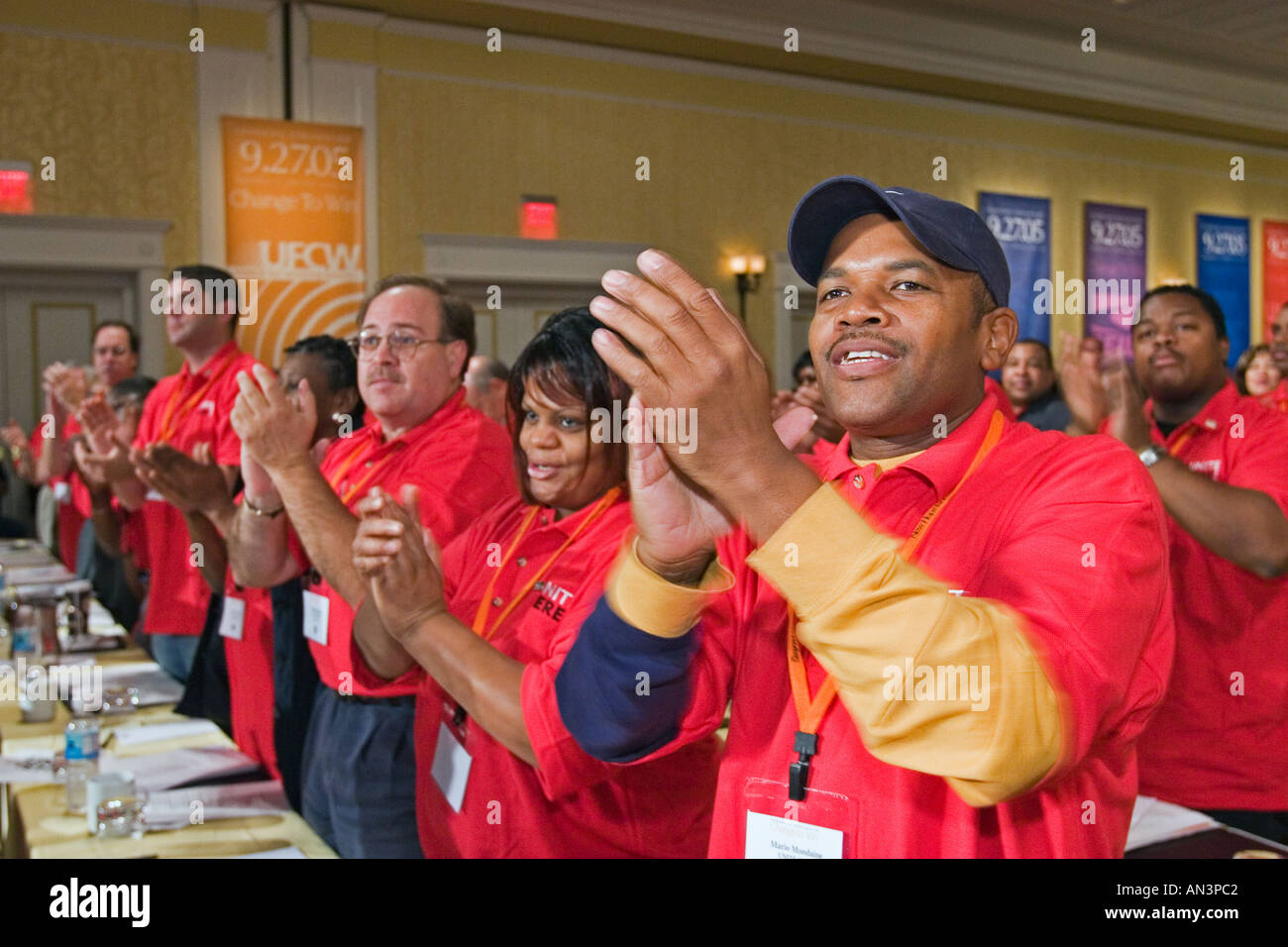 Founding Convention of Change To Win Labor Federation Stock Photo - Alamy