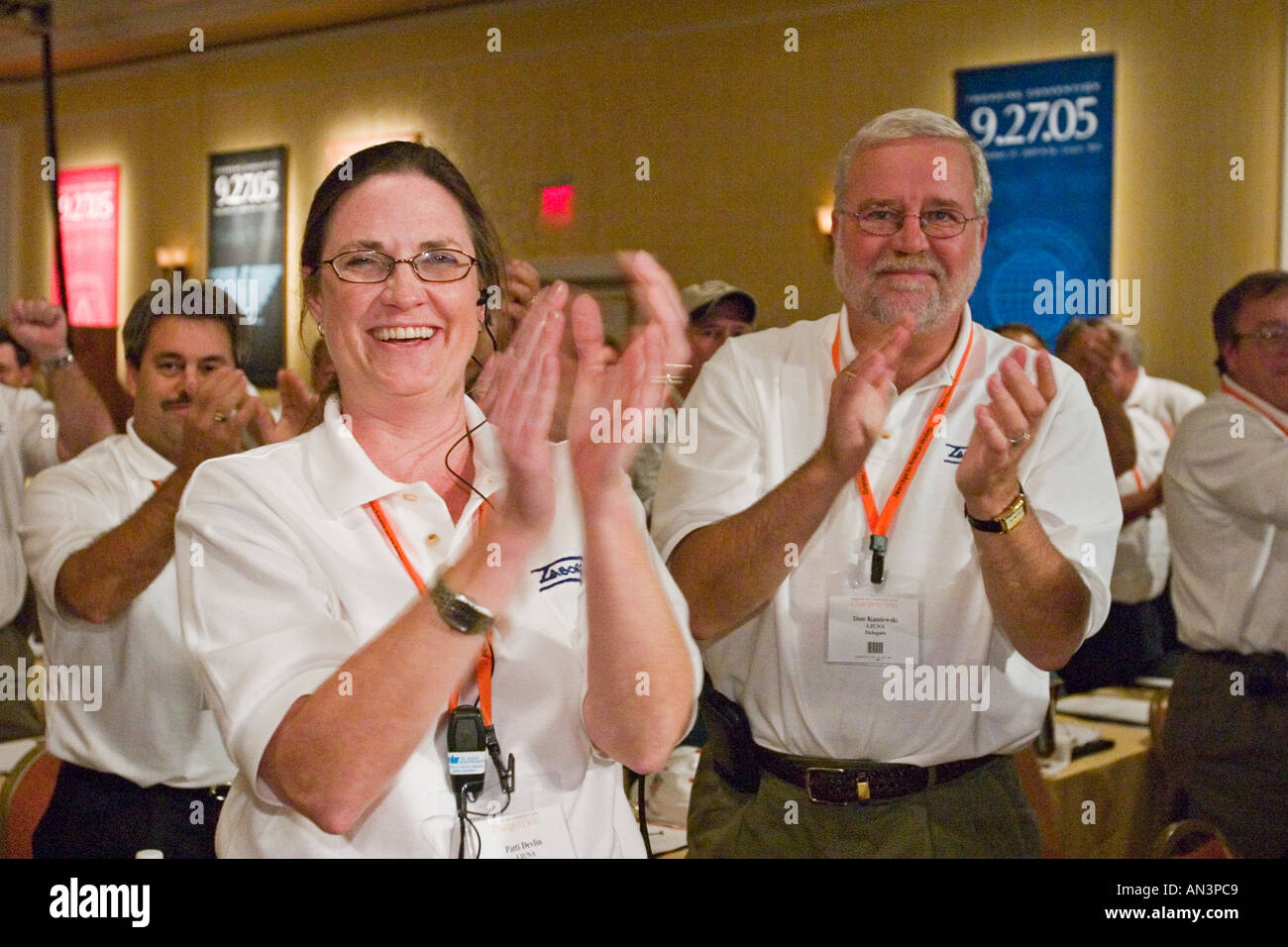 Founding Convention of Change To Win Labor Federation Stock Photo - Alamy
