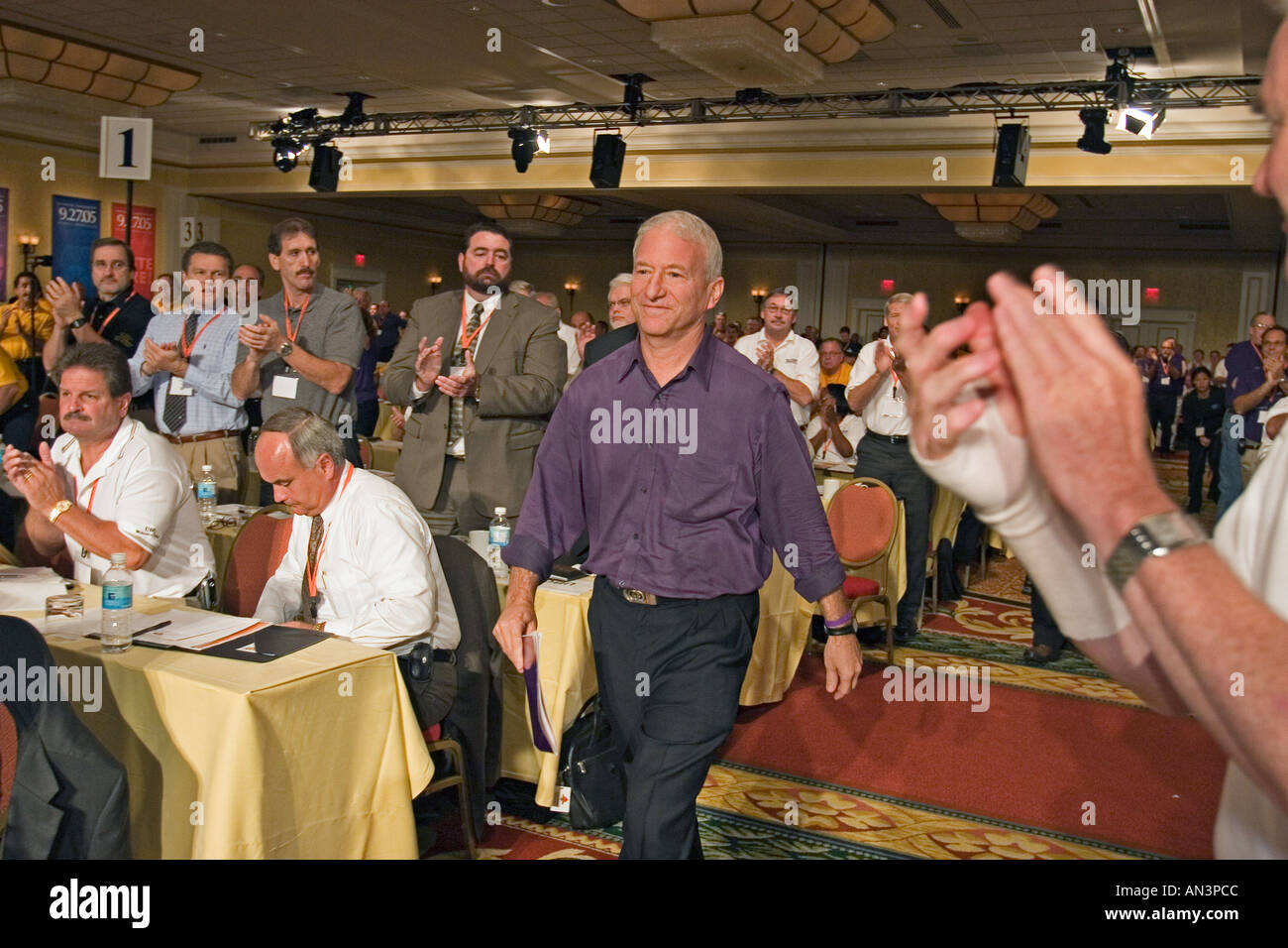 Service Employees President Andrew Stern Stock Photo - Alamy