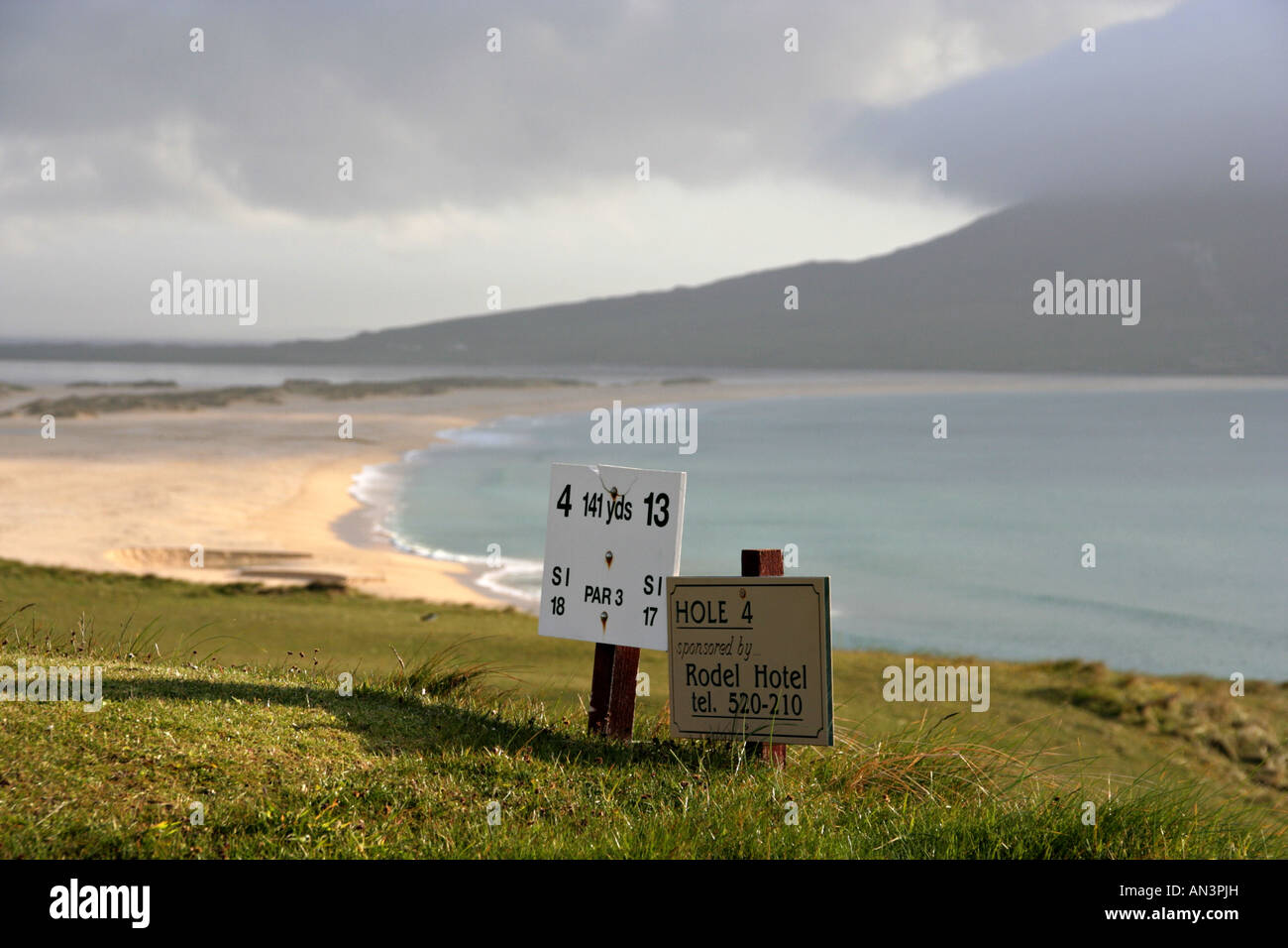 Isle of harris golf course at scarista beach, isle of harris, outer ...