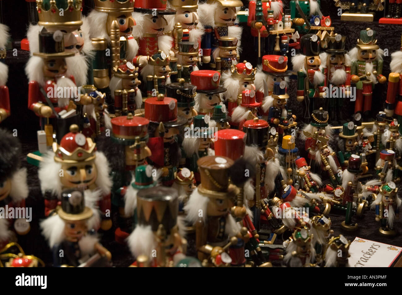 Display of Wooden Soldier Toys Stock Photo - Alamy
