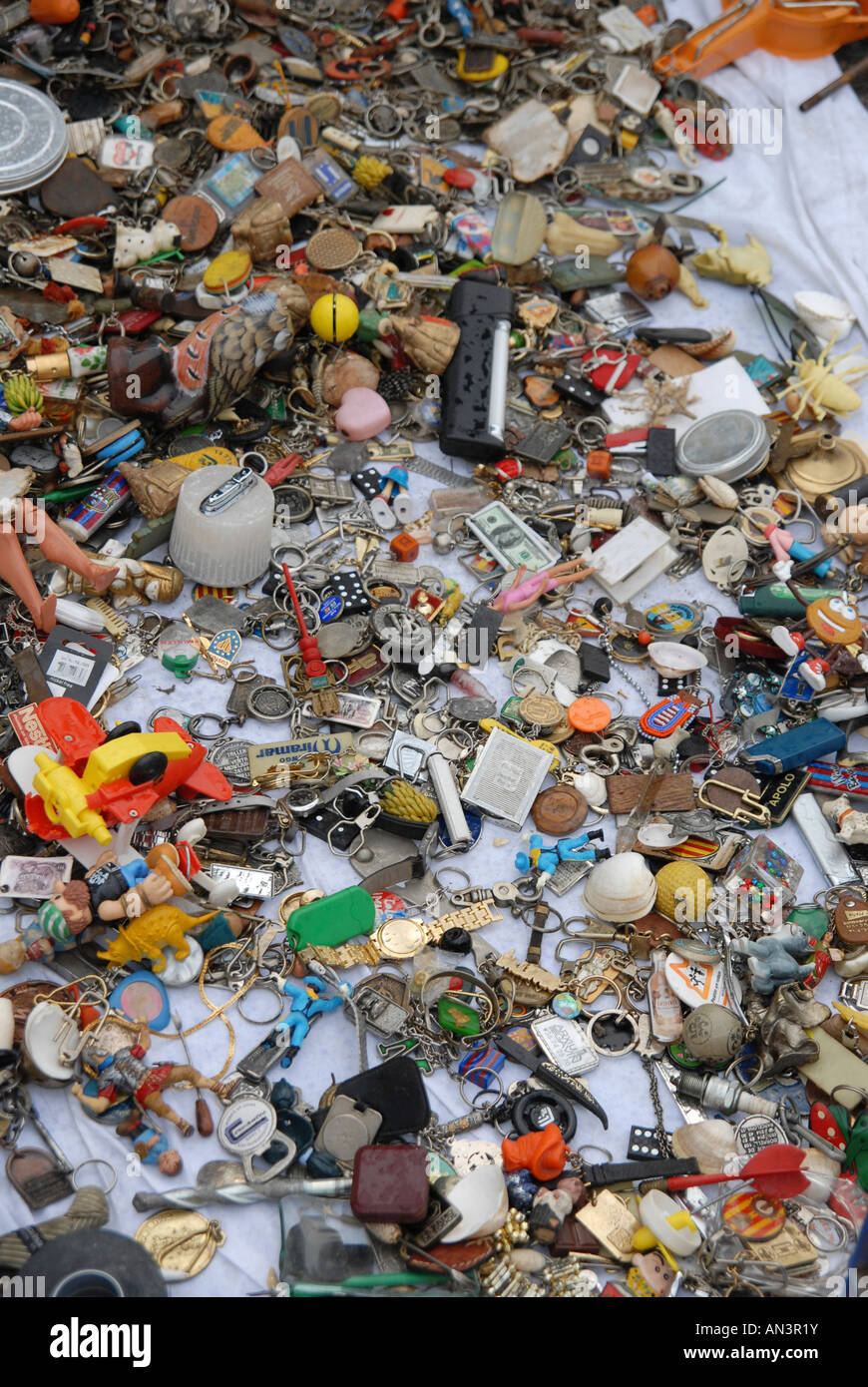 Israel Jaffa Flea Market a pile of useless items for sale Stock Photo ...
