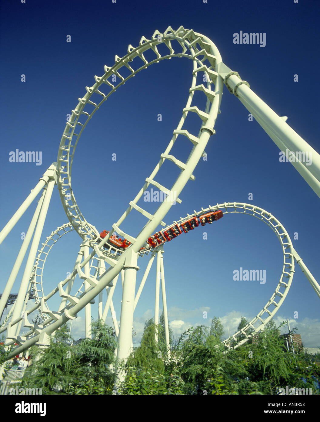 Coca Cola Roller or Missile Stock Photo - Alamy