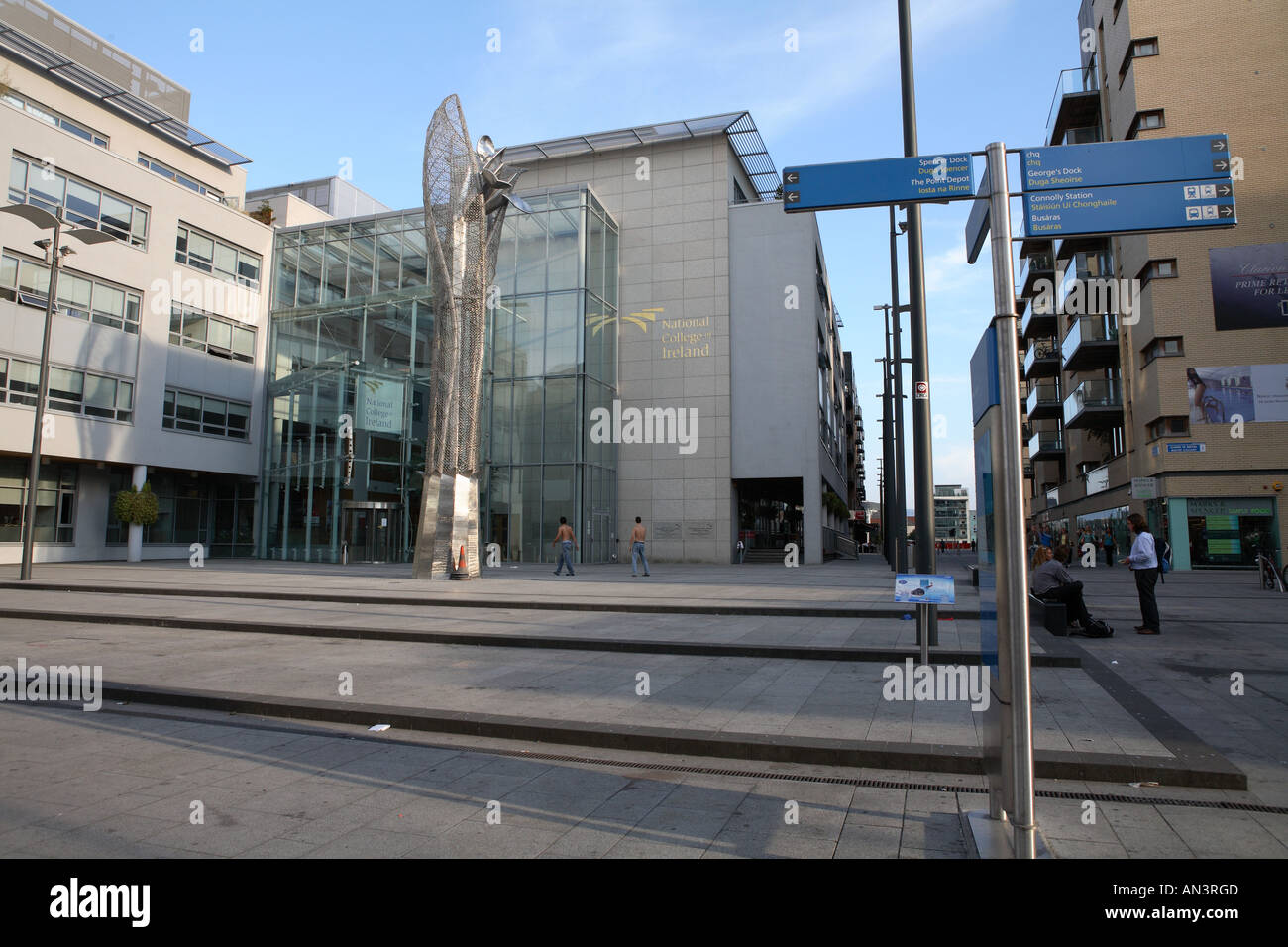 National College of Ireland, Mayor Street, Dublin Stock Photo - Alamy