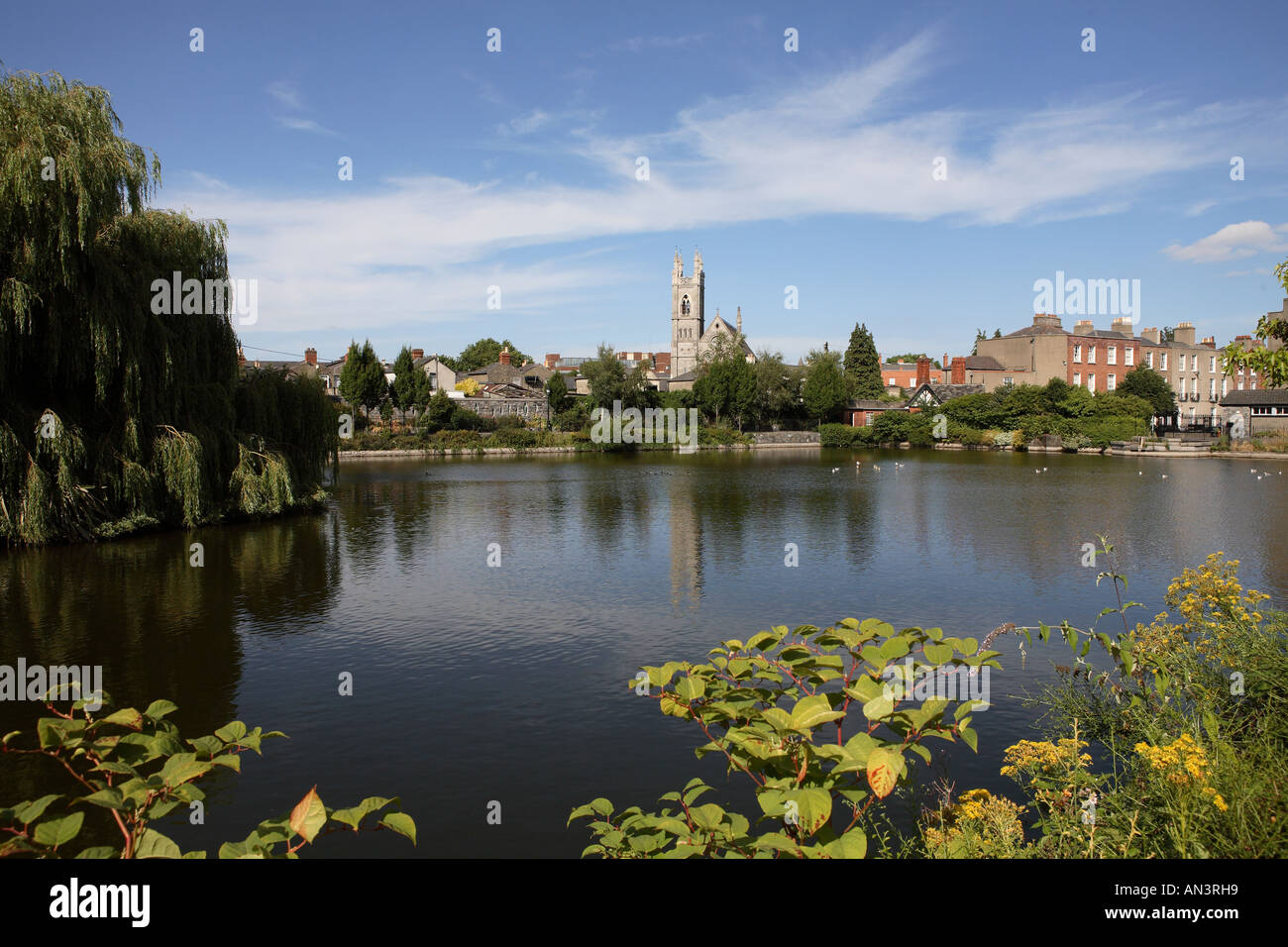 Blessington Street Basin, Dublin Stock Photo - Alamy