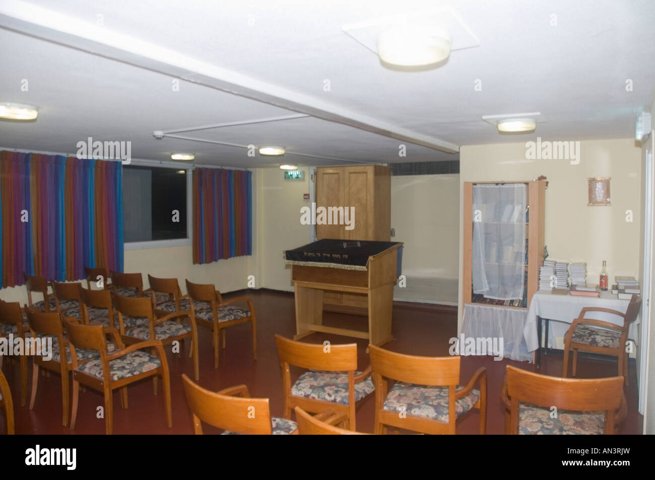 Interior of a Small Synagogue Nof Ginosar hotel Israel December 2007 ...