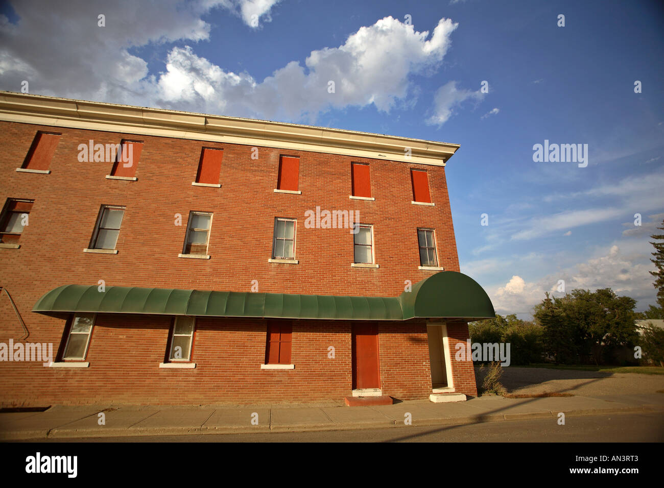 The old Milestone hotel in scenic Saskatchewan Canada Stock Photo - Alamy