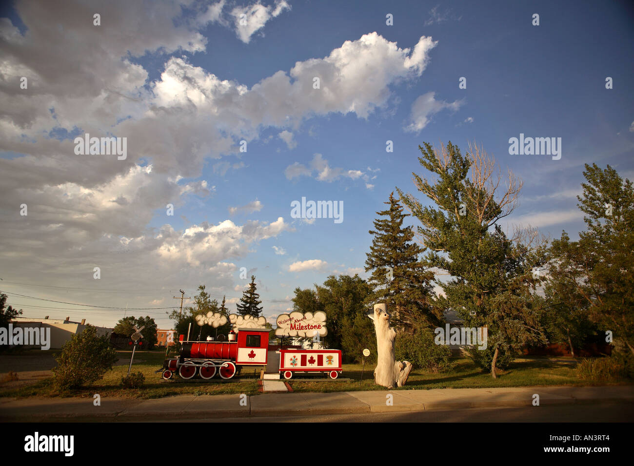 Milestone saskatchewan hi-res stock photography and images - Alamy