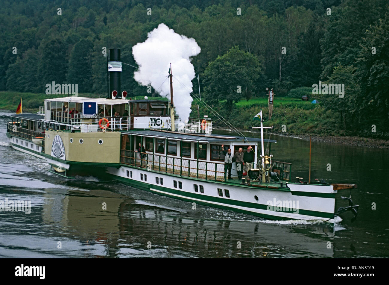 Steam ship dresden hi-res stock photography and images - Alamy