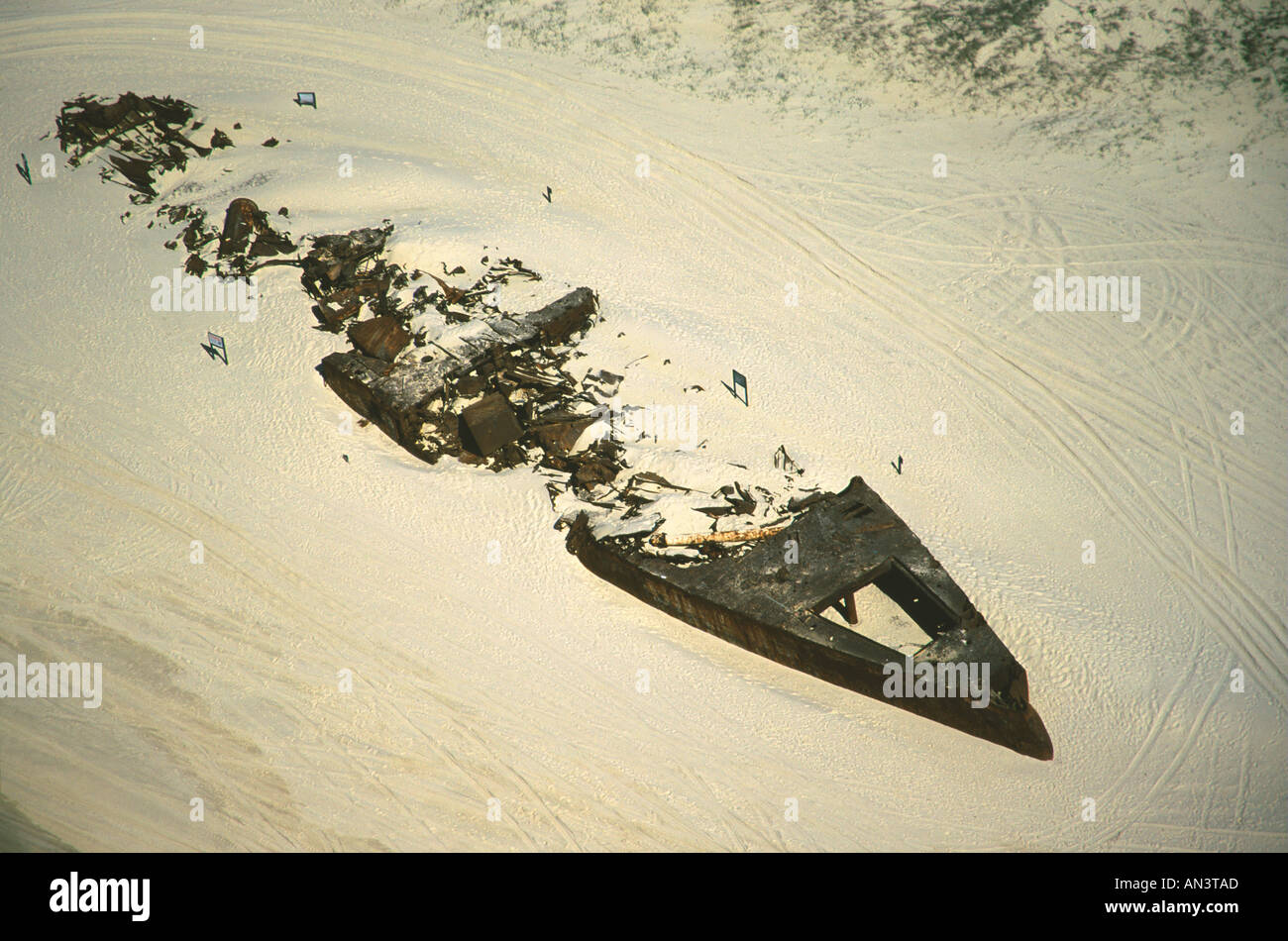 Shipwreck of the Cherry Venture Stock Photo - Alamy