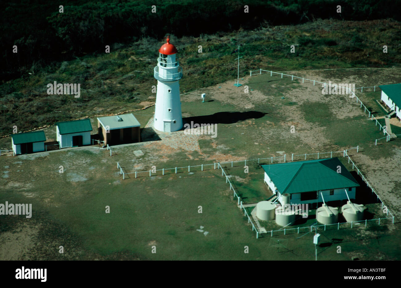 Bustard bay lighthouse hi-res stock photography and images - Alamy