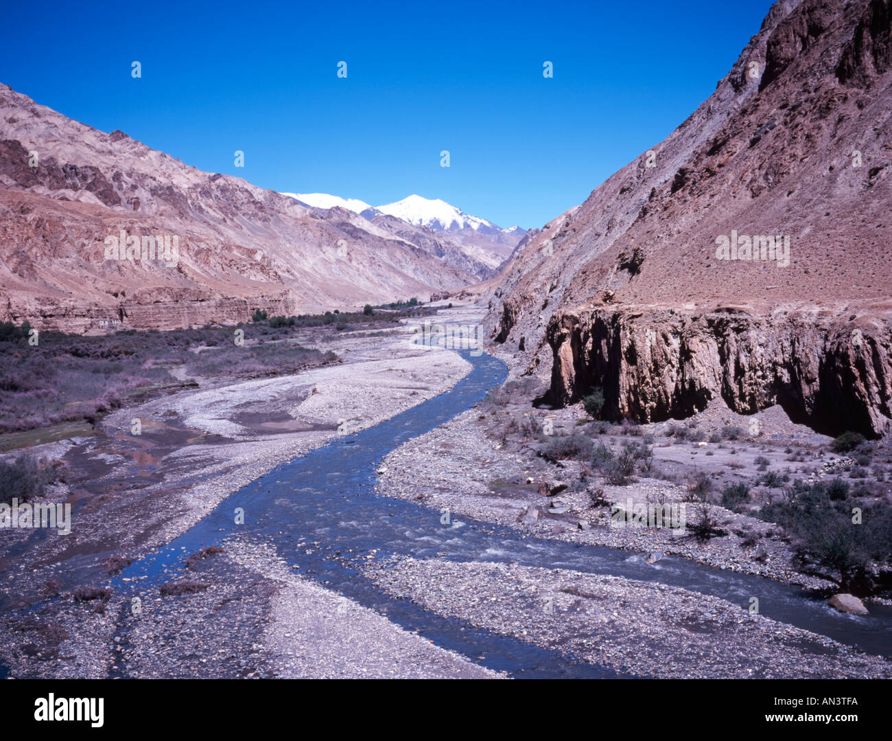 Markha River Markha Valley Trek Ladakh India Stock Photo - Alamy