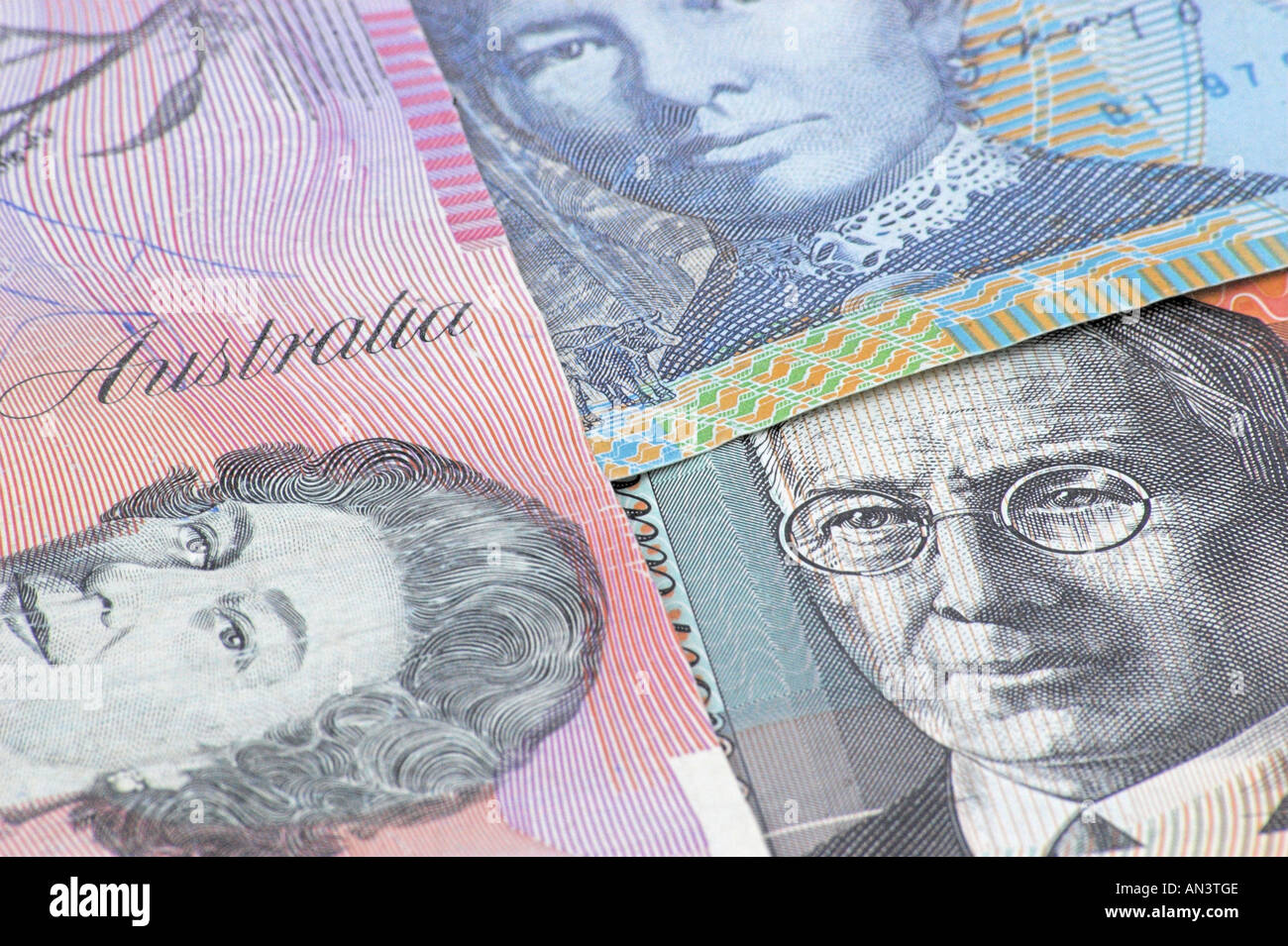 Australian Dollar Notes Stock Photo - Alamy