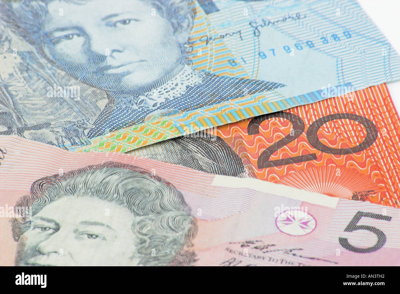 Australian Dollar Notes Stock Photo - Alamy