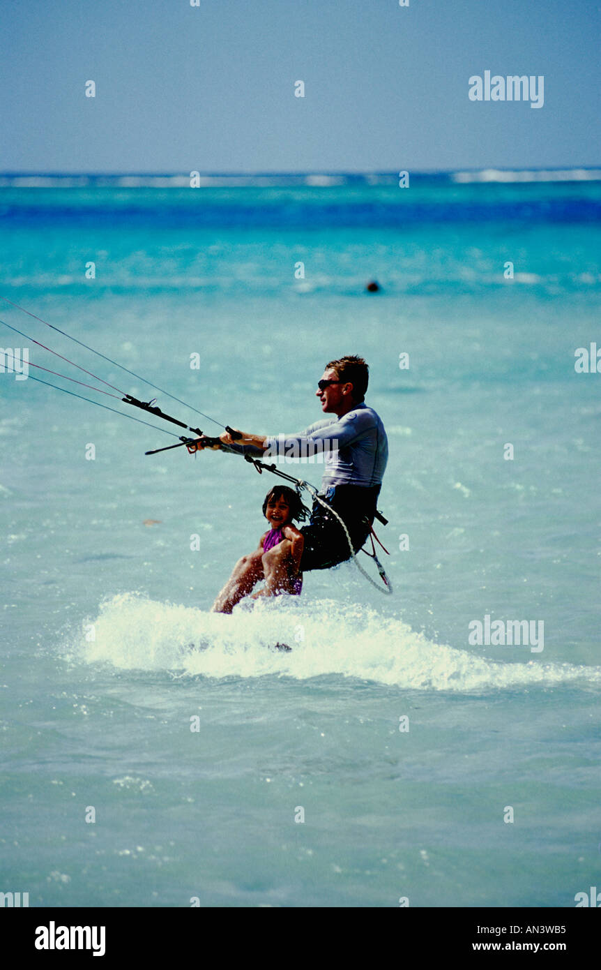 Kitesurfer and child hi-res stock photography and images - Alamy