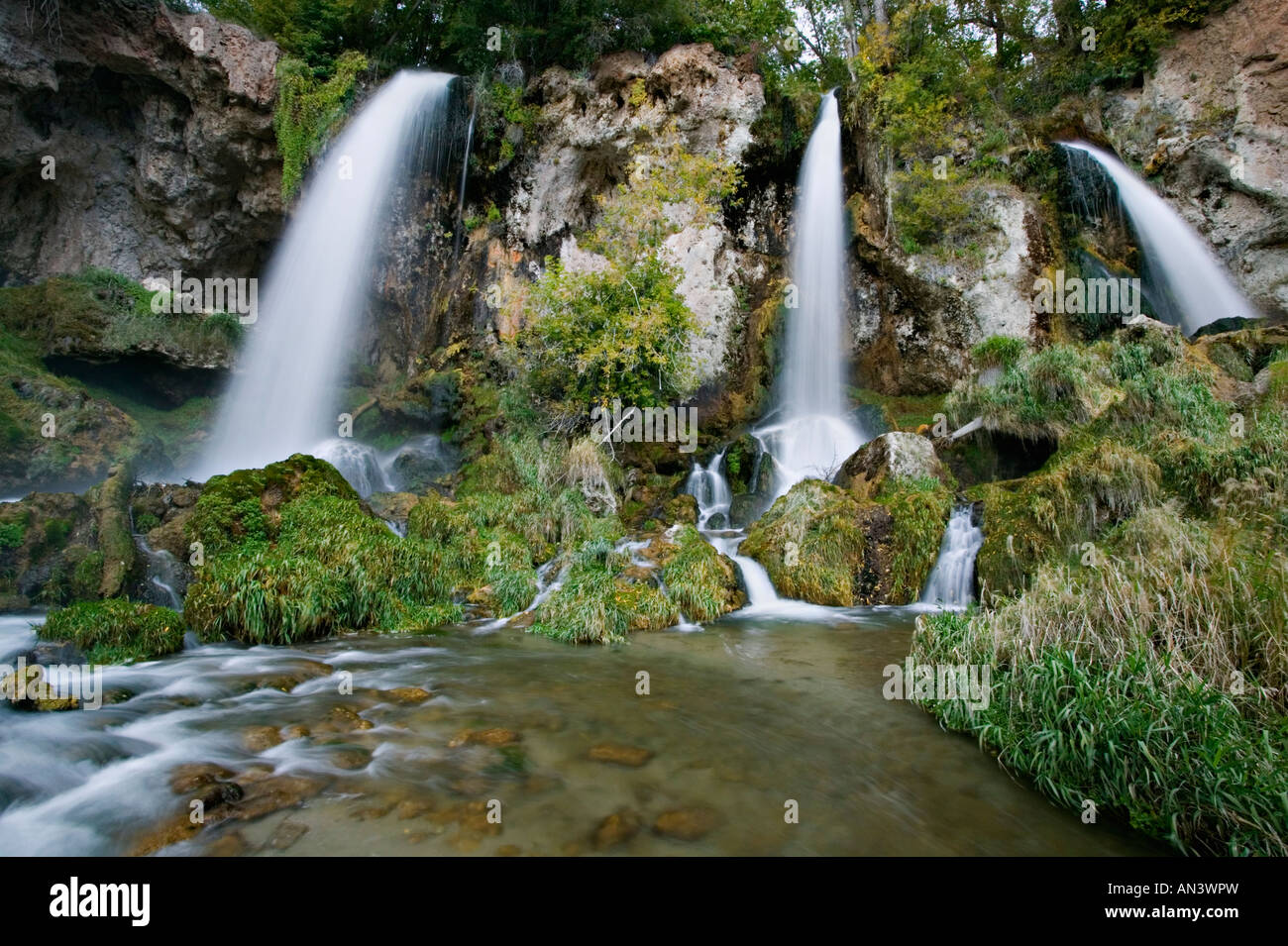 Rifle falls state park colorado Stock Photo - Alamy
