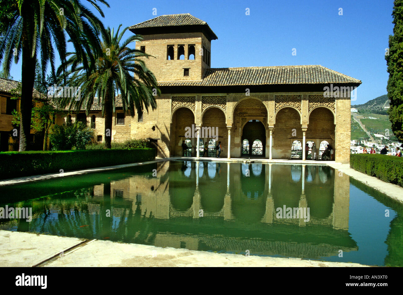 Spain Alhambra Partal Stock Photos & Spain Alhambra Partal Stock Images ...