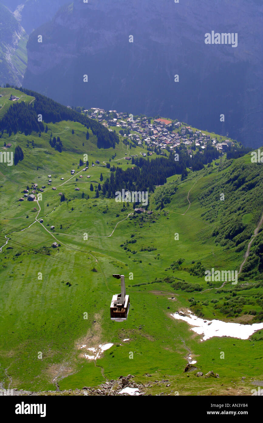 Murren Swiss Alps Stock Photo - Alamy