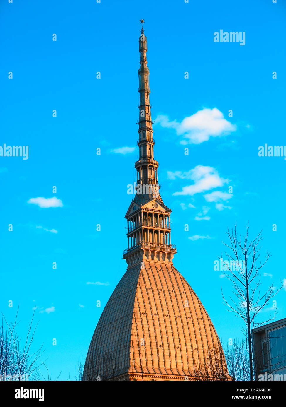 One of the tallest buildings in Turin Italy originally synagogue now ...