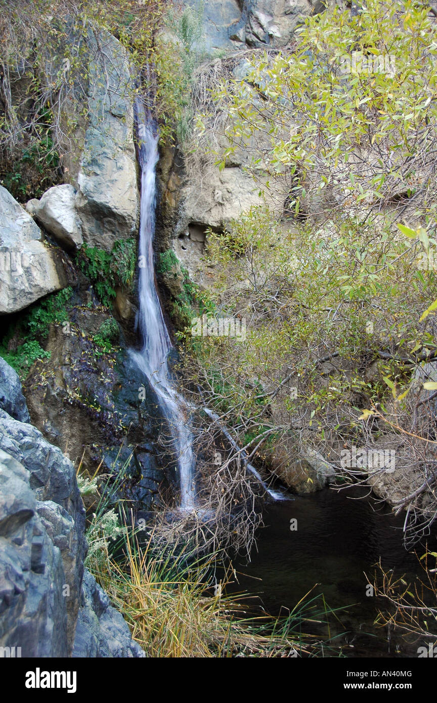 small waterfall in a canyon in death vally Stock Photo - Alamy